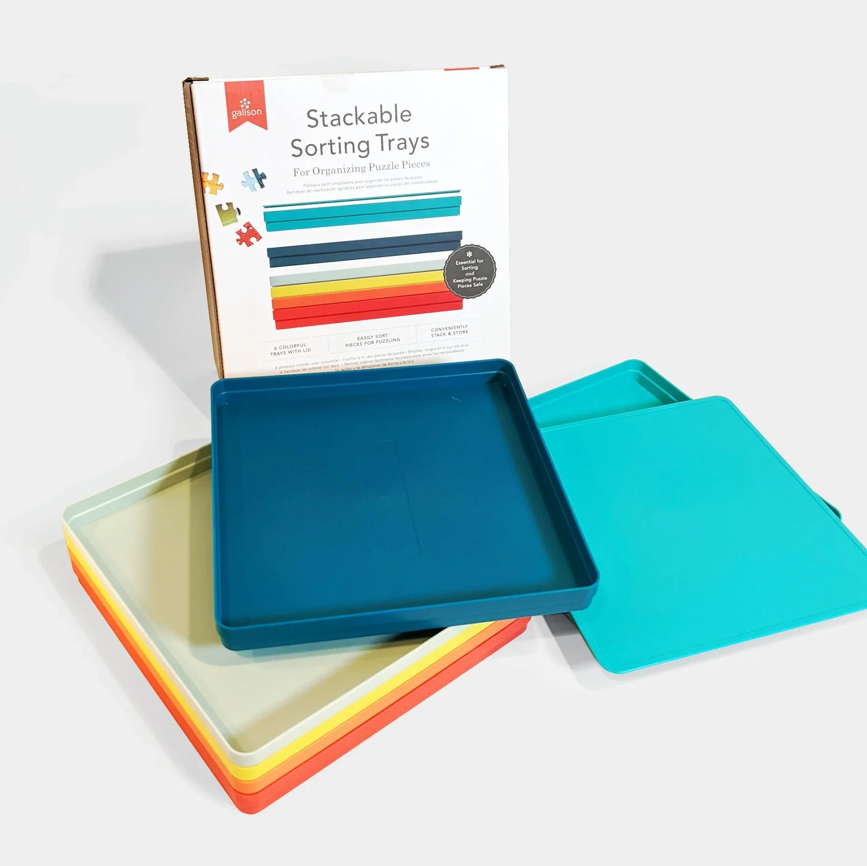 Puzzle Piece Sorting Tray Set Scout