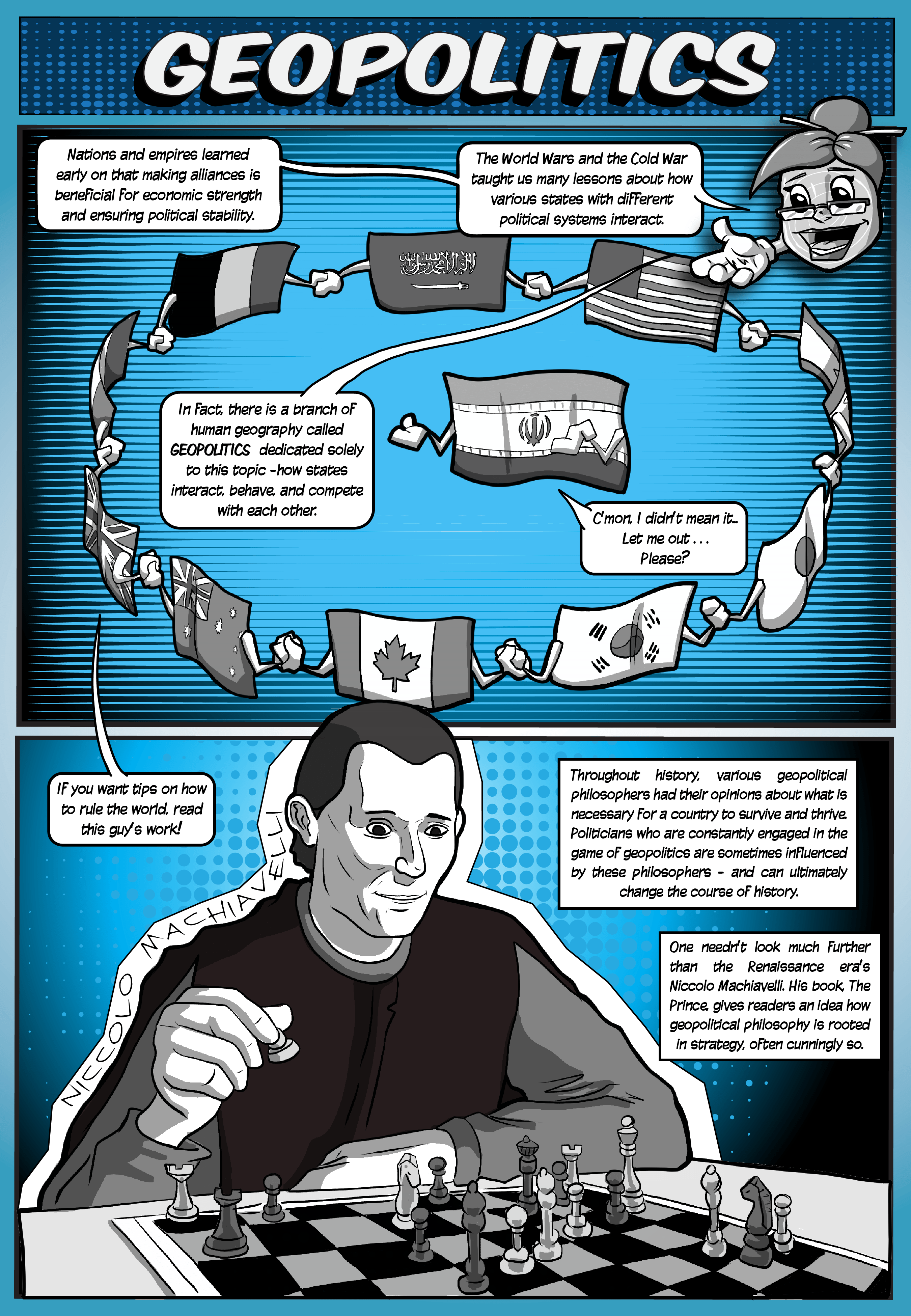 Geopolitics: An Introduction (1/8) – Illustrated Human Geography Textbook