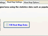 Data Visualization Heat Map Example Population Density