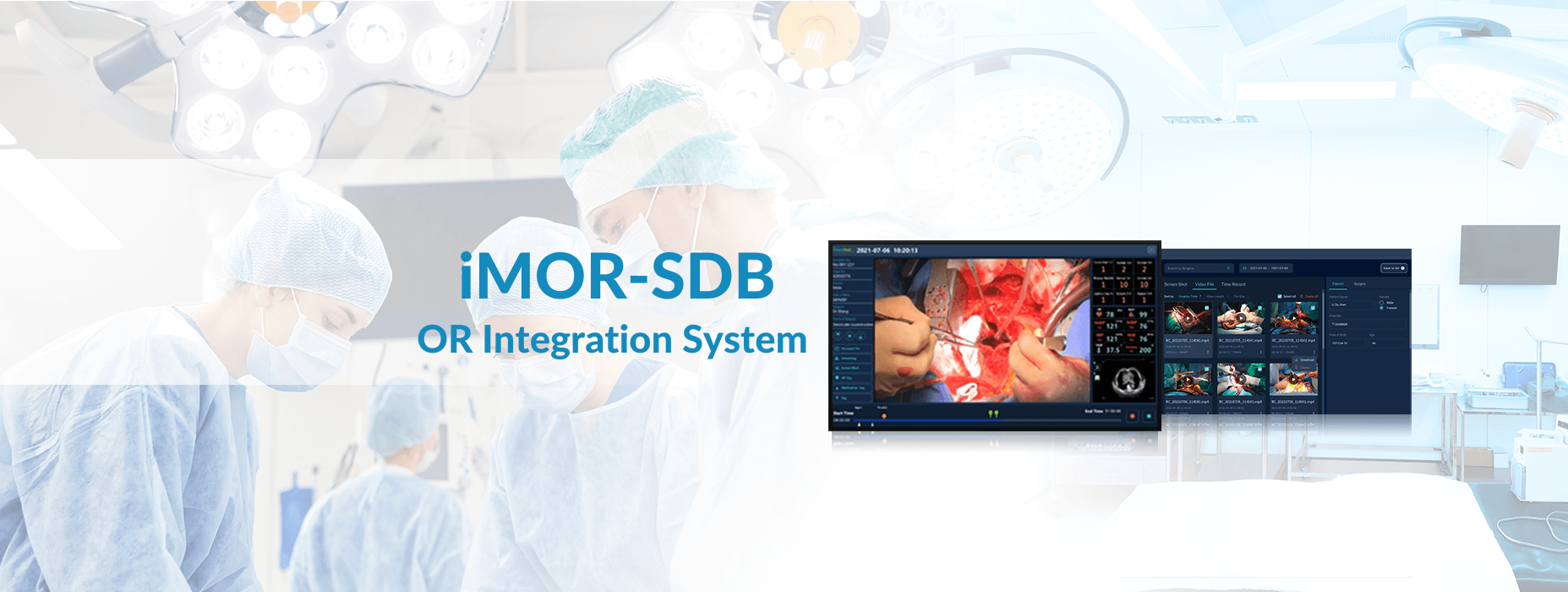 ระบบห้องผ่าตัดImedtac ระบบบูรณาการที่ช่วยในการจัดการข้อมูลผ่าตัด