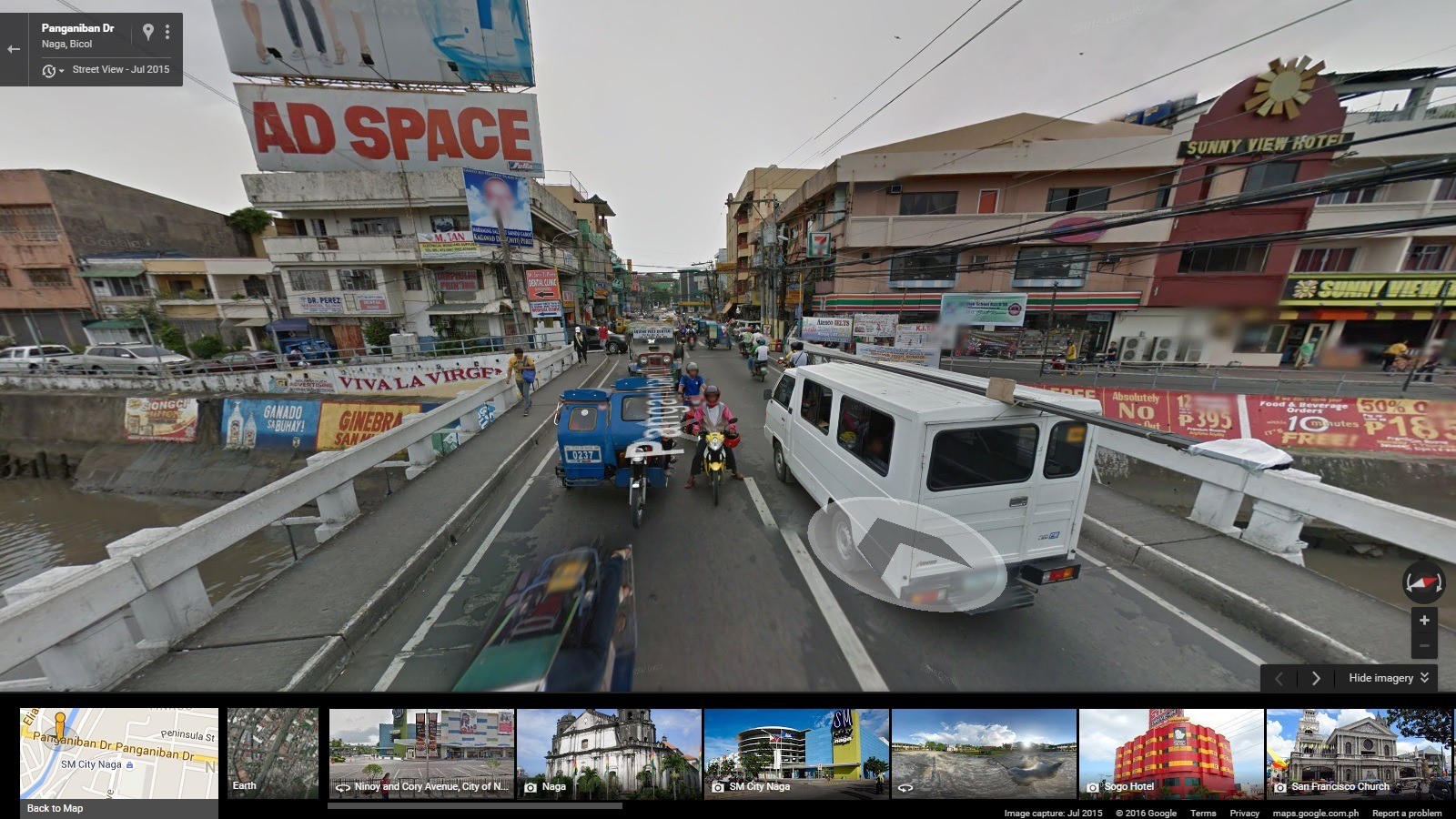 Google Maps Street View now available in Naga – IMJ Interactive