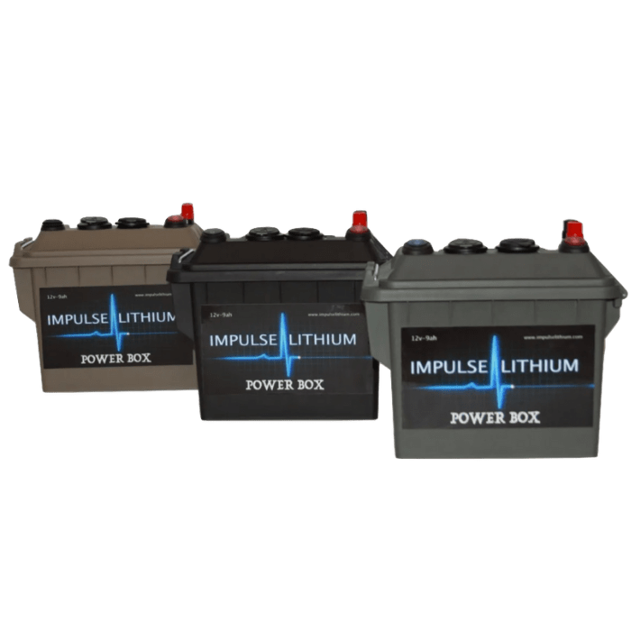 Power Box - 12V-9AH - Impulse Lithium