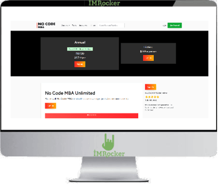 Group Buy Seth Kramer - No Code MBA - IMRocker