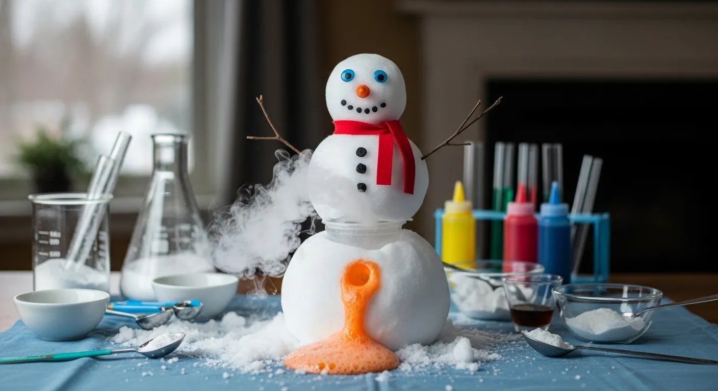 Exploding Snowman Stem Project Winter Fun I M The Chef Too