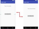 Android Explicit Intent Move From One Activity To Another