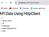 Angular Fetch Data From Api Using Httpclient