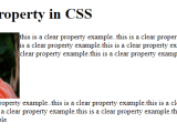 Clear Property In Css