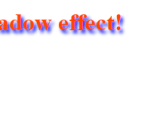 Css Shadow Effects