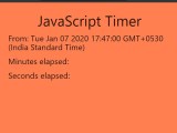 Javascript Timer