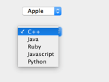 Java Awt Choice