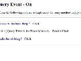 Jquery On Method