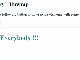 Jquery Unwrap Method