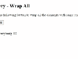 Jquery Wrapall Method