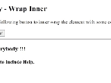 Jquery Wrapinner Method