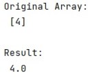 Python Convert List Or Numpy Array Of Single Element To Float