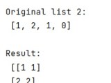 Python How To Convert Two Lists Into A Matrix