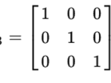 Print The Identity Matrix Using Numpy Eye Function Linear Algebra