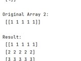 Python How To Multiply Two Vector And Get A Matrix