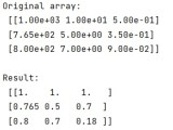Python Normalize Numpy Array Columns