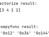 Python Difference Between Numpy Frompyfunc And Numpy Vectorize