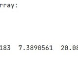 Python What Exactly Does Numpy Exp Do