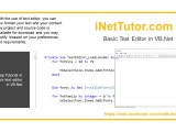 Basic Text Editor In Vb Net