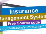 Insurance Management System Free Source Code