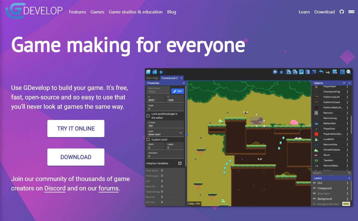 Gdevelop 5: There's a New (Yet Familiar) Game Engine In Town - Infinite Frontiers