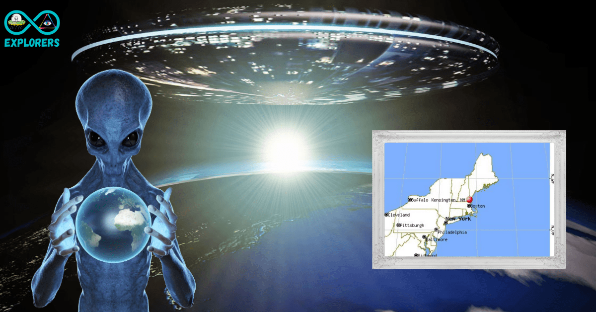 Exeter UFO Incident- Five Glowing UFOs Witnessed By The Police Officers ...