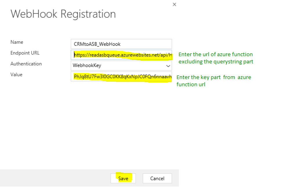 Passing data from Dynamics 365 to Azure Service Bus Queue using Plugins/Workflows - Microsoft ...
