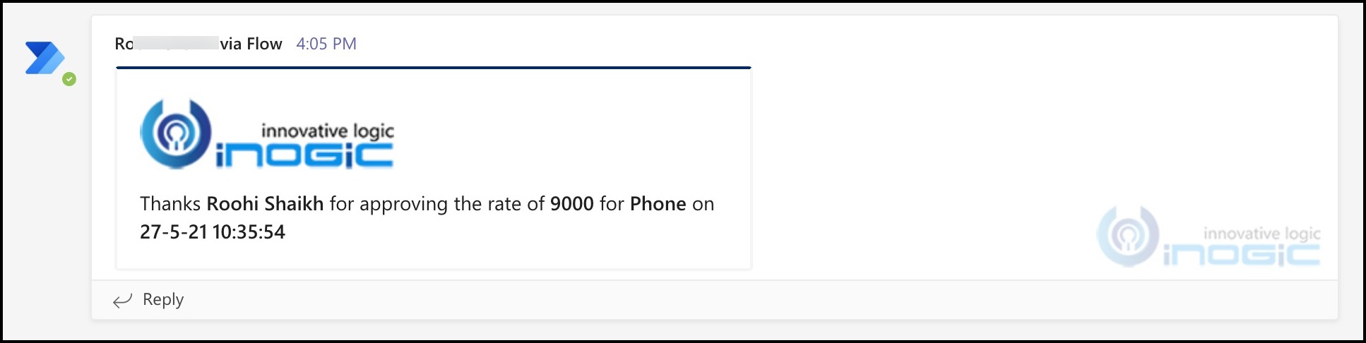 Actionable Messages In Microsoft Teams With Adaptive Cards Using Power Automate Flows