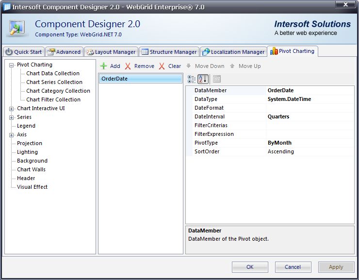 Intersoft Solutions Support Webgrid Tutorial Configure Pivot - Classic Mountain Art - Full HD