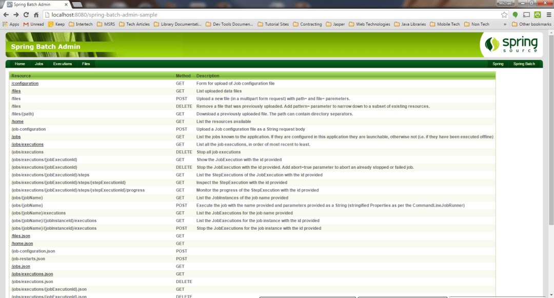 Spring Batch Admin Tutorial Software Consulting Intertech