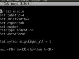 Running Python Code In Vim Iodocs