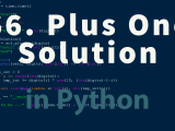 66 Plus One Leetcode Solution In Python Ion Howto