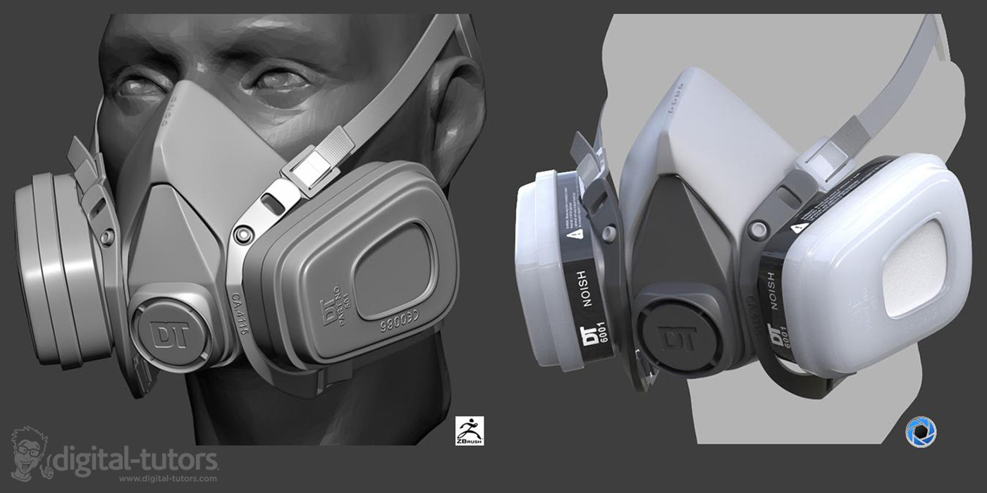 Tutorial: Modeling and Rendering a Face Mask with ZBrush and KeyShot ...