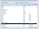 View Database Objects Metadata