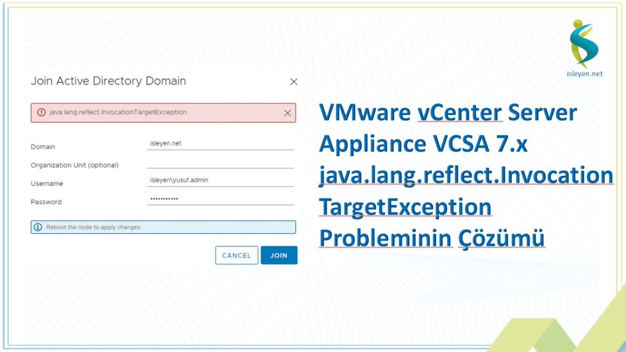VMware vCenter Server Appliance VCSA 7.x java.lang.reflect ...