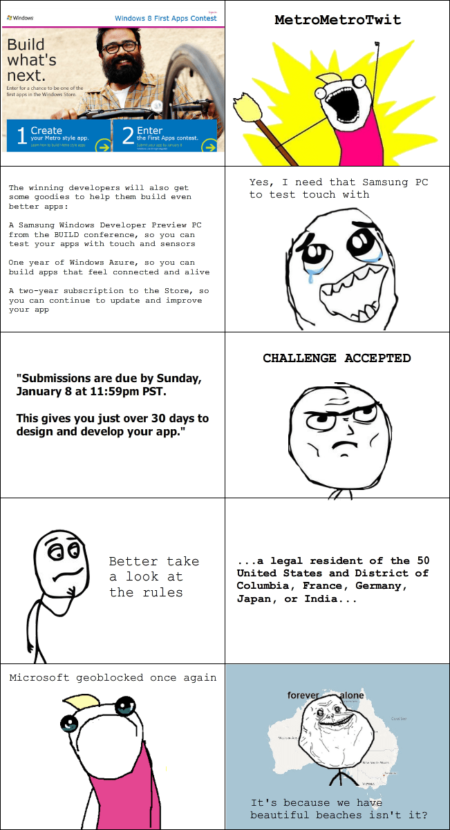 Microsoft contest: We don’t want your crappy Windows 8 apps from ...