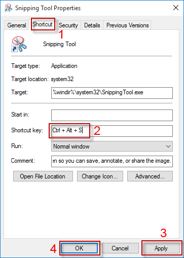 Windows run command for snippit tool - seasubtitle