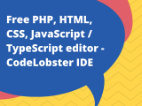 Free Php Html Css Javascript Typescript Editor Codelobster Ide