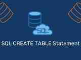 Sql Create Table Statement Itgeared