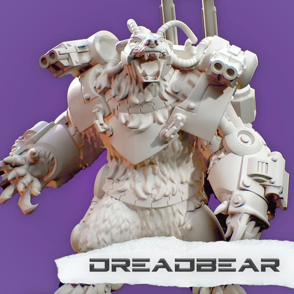 Space Bear Dread Bear Its Tabletop Time