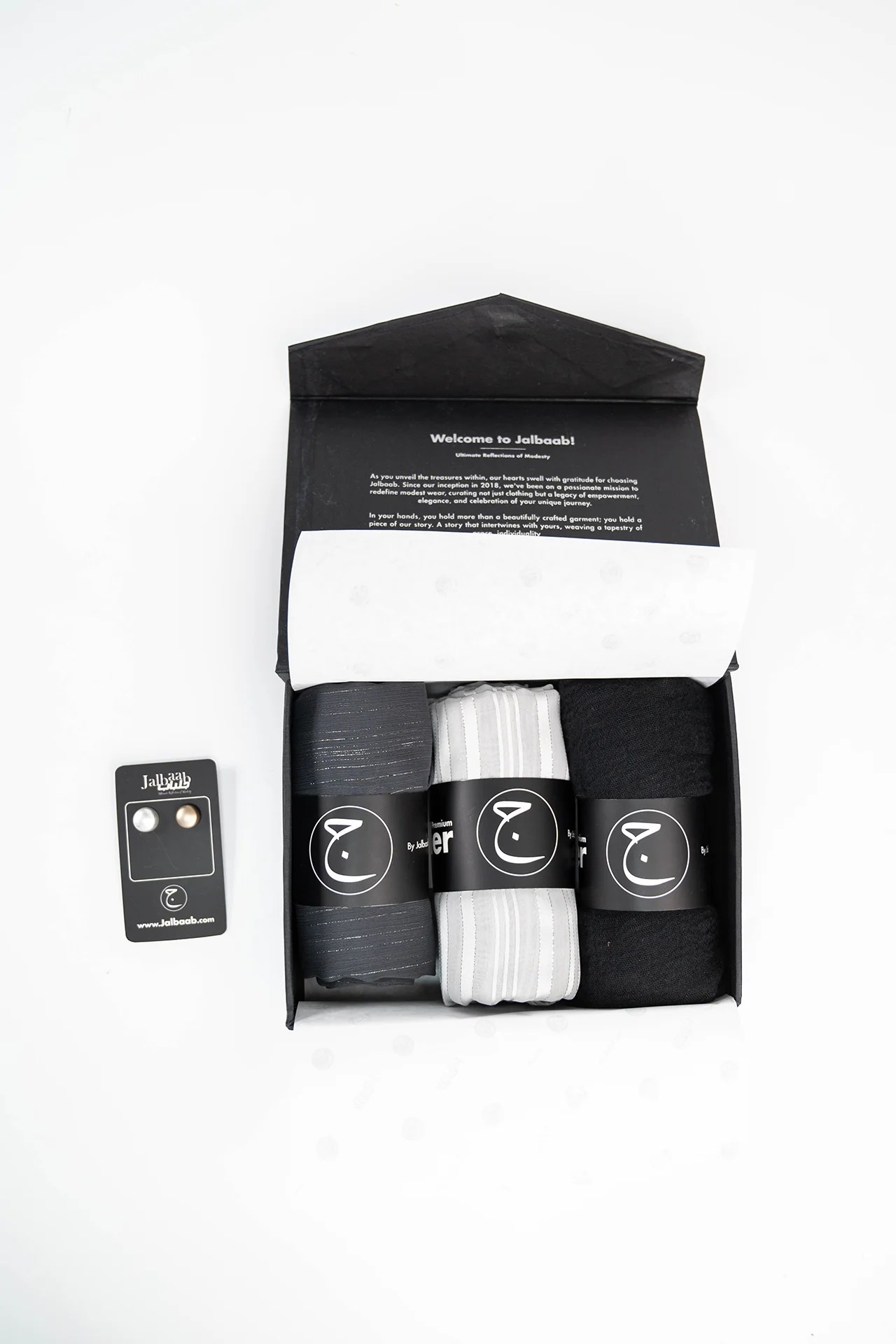 Trio Gift Box Black Jalbaab