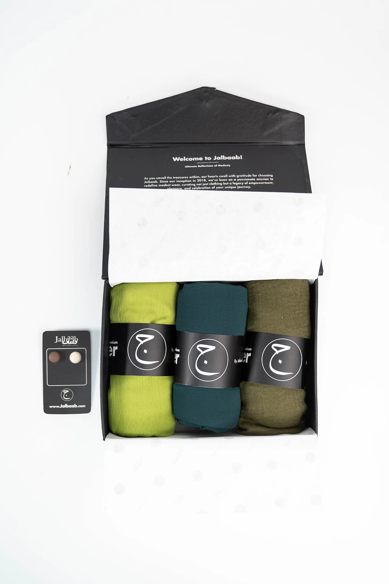 Trio Gift Box Green Jalbaab