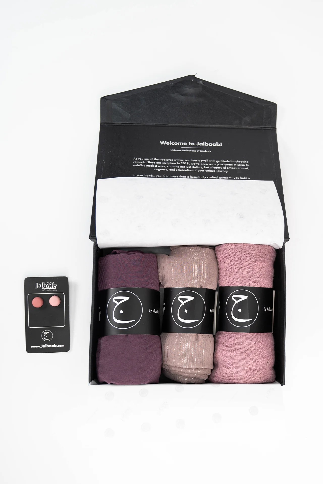 Trio Gift Box Purple Jalbaab