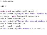 Java Input Using Java Scanner
