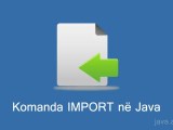 Komanda Import Në Java Java Al