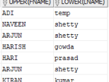 Oracle Upper And Lower Function Java4coding