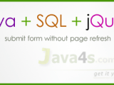 Submit Form Without Refreshing Page In Java Jsp With Jquery